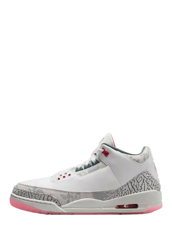 JORDAN 3 Retro "wings Foundation - White/fire Red/off White