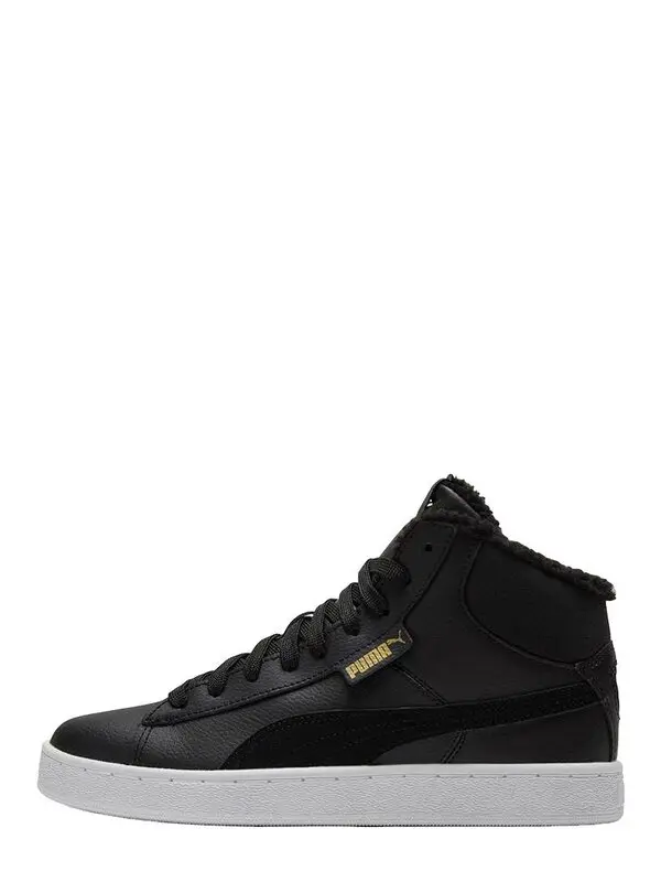 PUMA Mid-top Fleece Lined Skate Sneakers - Black