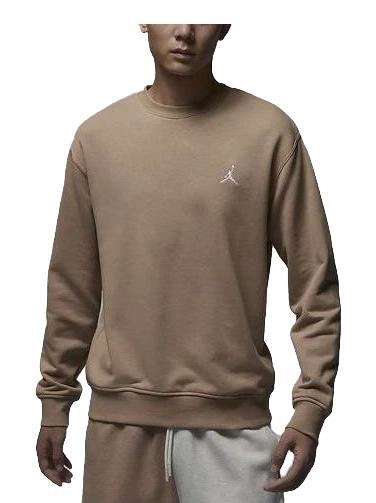 JORDAN Essentials Logo Crewneck Sweatshirt - Khaki