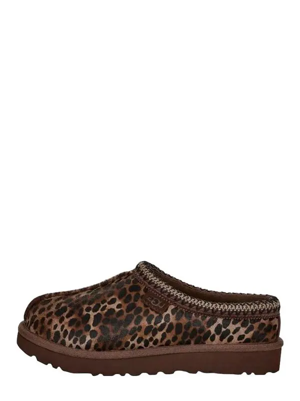 UGG Tasman Caspian Cheetah Print Slippers - Burnt Cedar