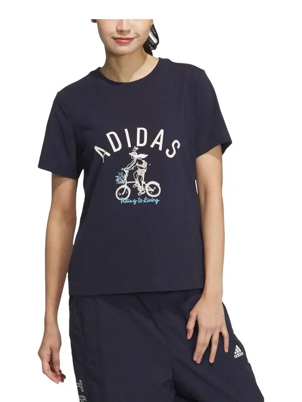 Adidas Graphic T-shirt - Navy
