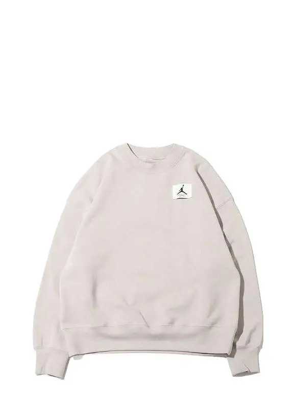 JORDAN Essentials Fleece Crew - Light Gray