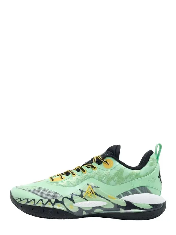 RIGORER Ar2 "monarch" Performance Basketball Sneakers - Green/yellow/black