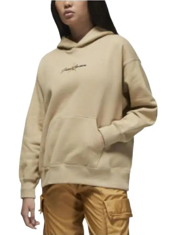 JORDAN Paris Collective Hooded Pullover - Beige/multi-color