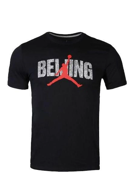 JORDAN Air City Basketball Short Sleeve - Black