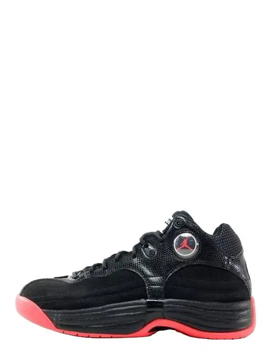 JORDAN Jumpman Team 1 Mid Top Sneakers - Black