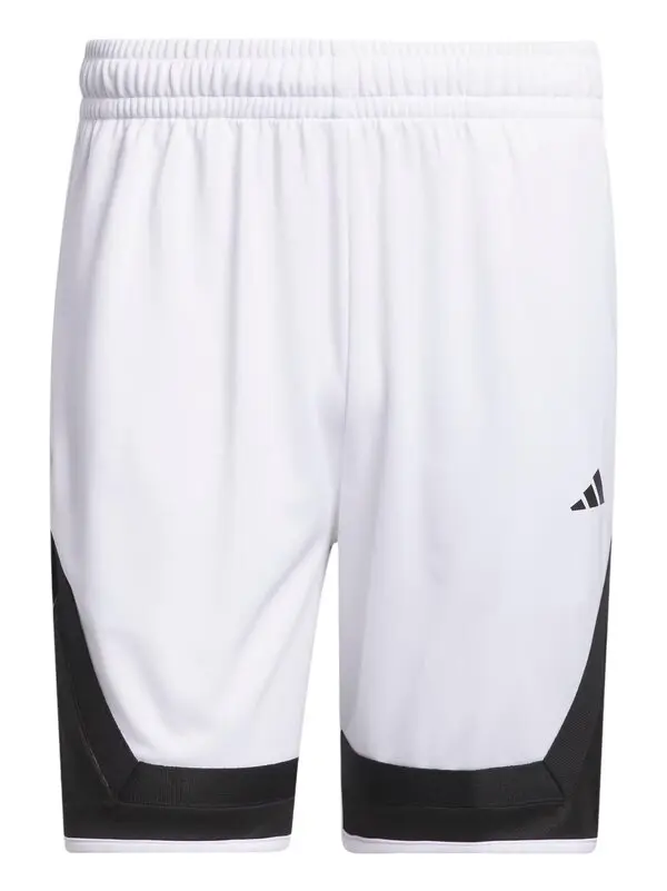 Adidas Pro Block Shorts - White/black