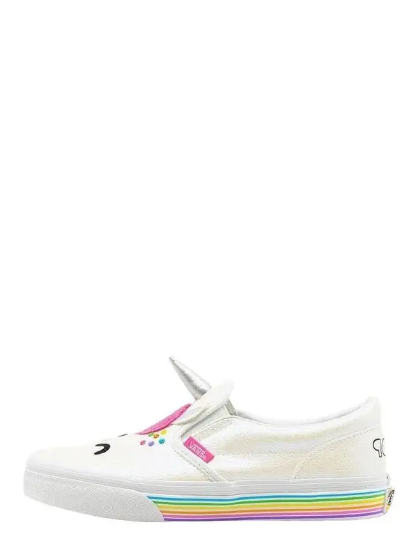 VANS Slip-on Unicorn Sneakers - White/multi-color
