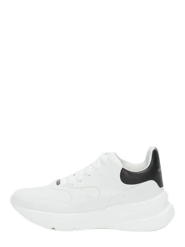 Alexander McQueen Oversized Runner Sneakers - White/black