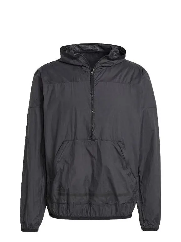 Adidas Zne Half-zip Windbreaker Jacket - Black