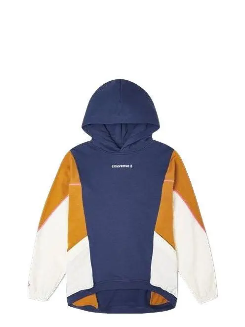 CONVERSE Color Blocked Hoodie - Midnight Navy