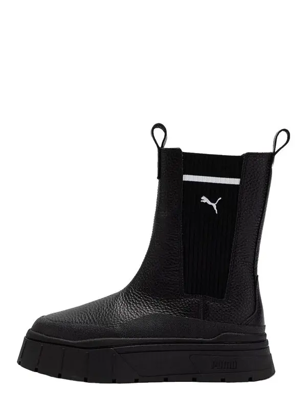 PUMA Mayze Stack Chelsea Boot - Black