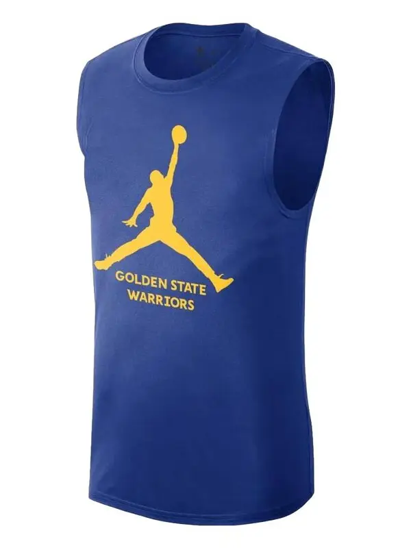 JORDAN Logo X Nba Golden State Warriors Essential Tank - Blue/multi-color/gold