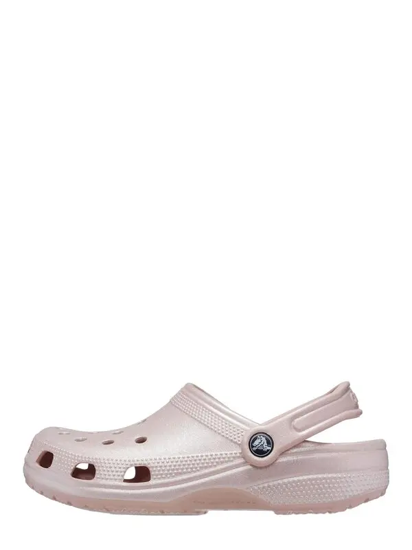 CROCS Classic Shimmer Clogs - Pink