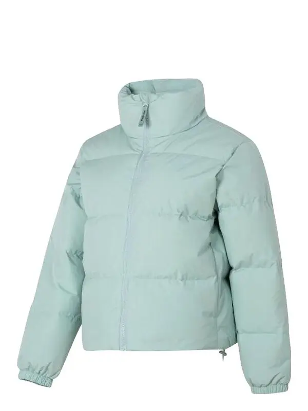 NEW BALANCE Classic Short Puffer Jacket - Aqua Blue