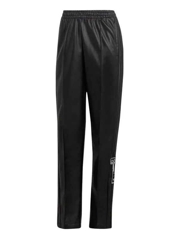 Adidas Centre Stage Faux Leather Adibreak Pants - Black