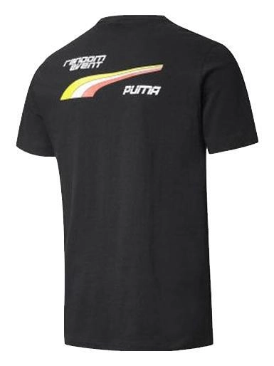 PUMA X Randomevent Tee 'black White Red Yellow - Black/white/red