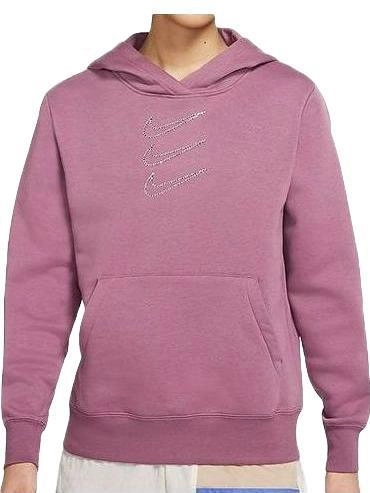 Nike Rhinestone Hoodie - Red
