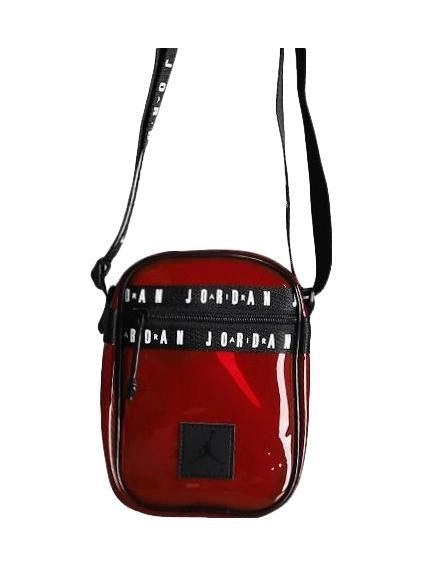 JORDAN Air Jelly Festival Crossbody Bag - Red/black