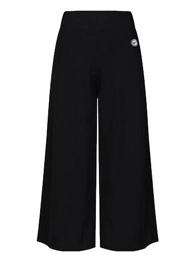 Nike Ribbed Knit Wide-leg Trousers - Black