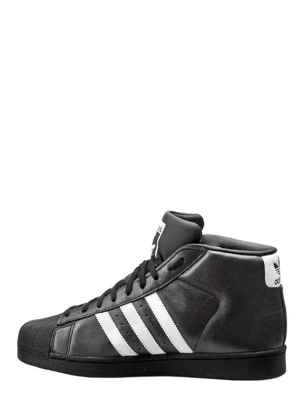 Adidas Pro Model High Top Sneakers - Black/white