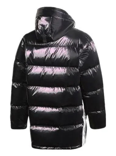 Adidas Originals Quilted Hooded Down Jacket - Black