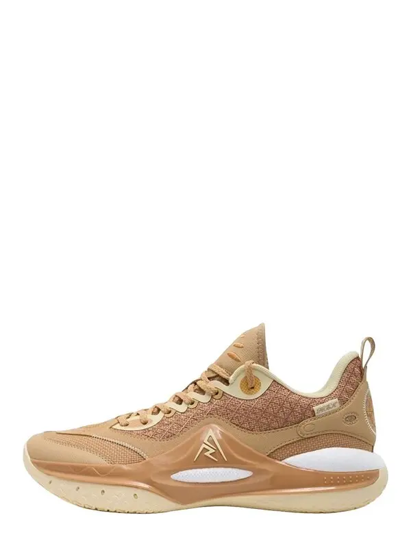RIGORER Ar2 "hbk" Basketball Sneakers - Tan/white