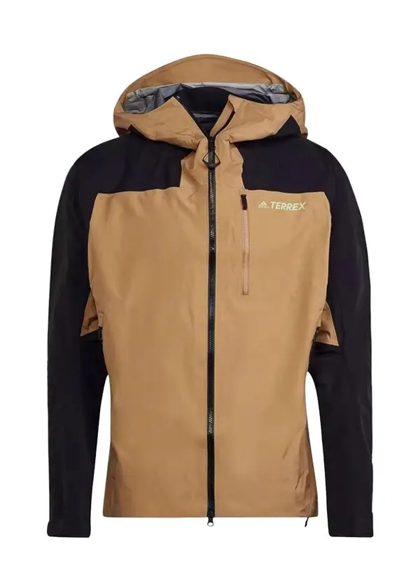 Adidas Techrock Gore-tex Pro Rain Jacket - Tan/black
