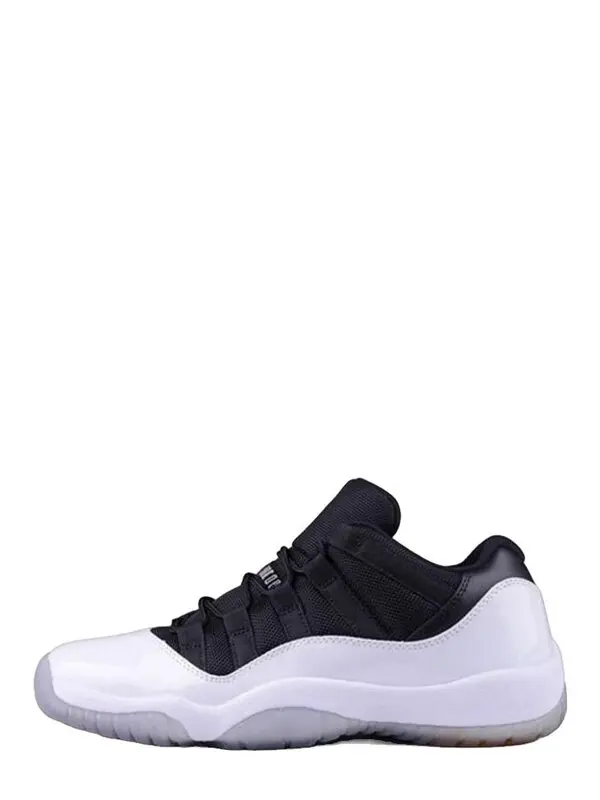 JORDAN 11 Retro Low 'tuxedo' Sneakers - White/black-true Red