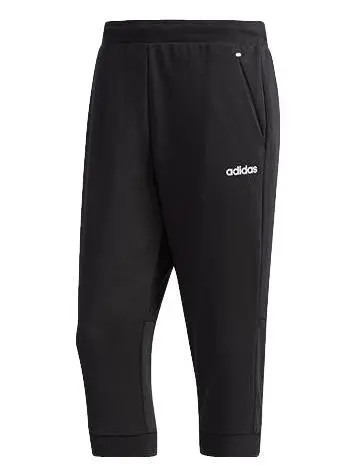 Adidas Neo C+ 3/4 Tp Slim Fit Sports Cropped Pants/trousers - Black