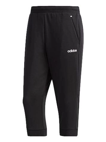Adidas Neo C+ 3/4 Tp Slim Fit Sports Cropped Pants/trousers - Black