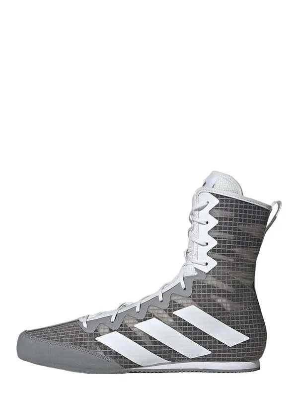 Adidas Box Hog High Top Sneakers - Gray