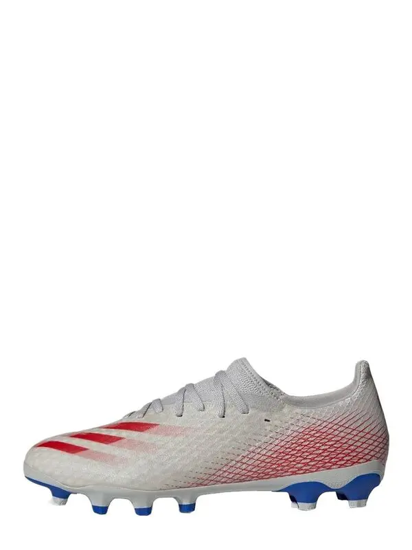 Adidas X Ghosted.3 Mg Soccer Cleats - Grey/red