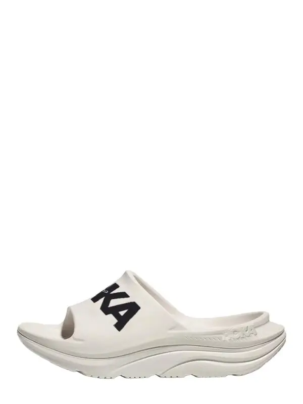 Hoka One One Ora Athletic Slides - White/black