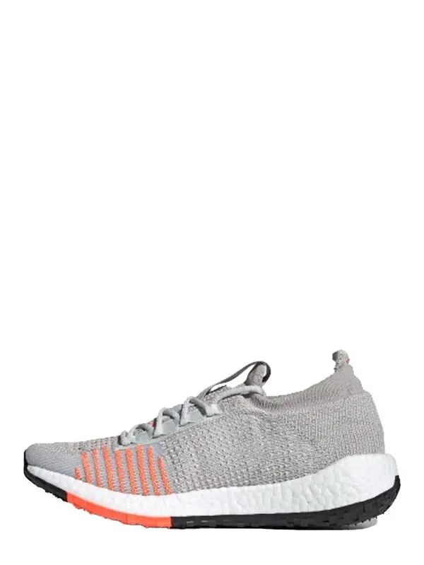 Adidas Pulseboost Hd "grey Coral" Sneakers - Light Gray/orange