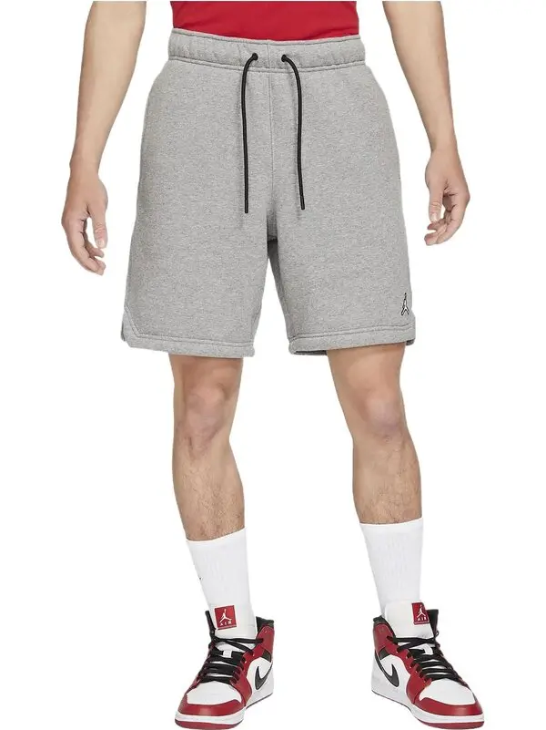 JORDAN Air Solid Color Drawstring Fleece Shorts - Default Color
