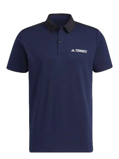 Adidas Bao Casual Sports Short Sleeve Polo Navy - Blue