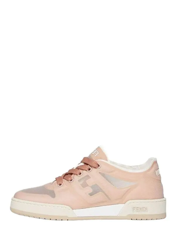 Fendi Low Top Mesh Sneakers - Pink
