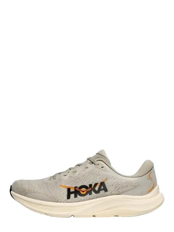 Hoka One One Solimar 2 Athletic Sneakers - Oyster Mushroom/vintage Yellow