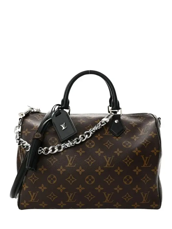 LOUIS VUITTON Speedy Soft 30 Monogram Canvas - Dark Monogram