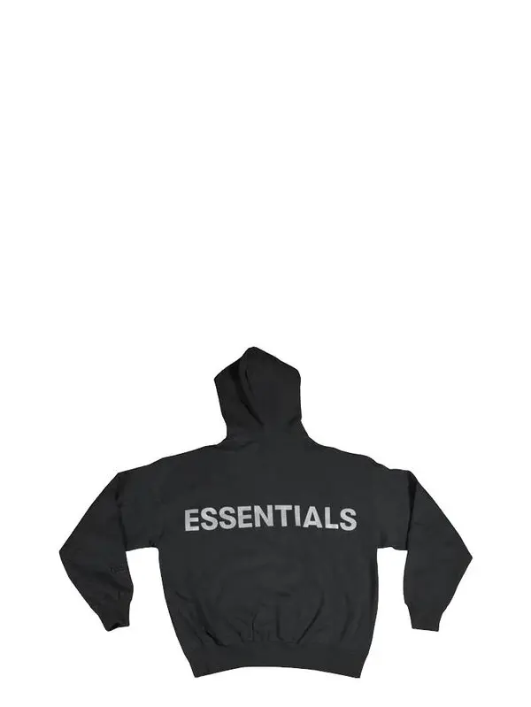Fear Of God Fw19 3m Logo Pullover Hoodie - Black