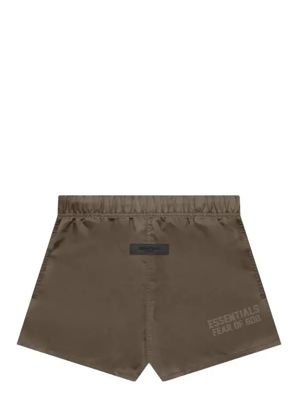 Fear Of God Fw22 Nylon Running Shorts - Wood