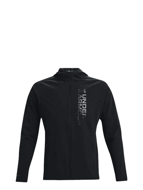 Under Armour Waterproof Hooded Jacket - Black