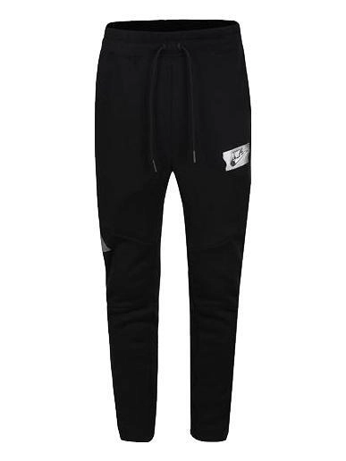 Nike As Nsw Punk Pant Drawstring Knit Running Sports Long Pants - Black