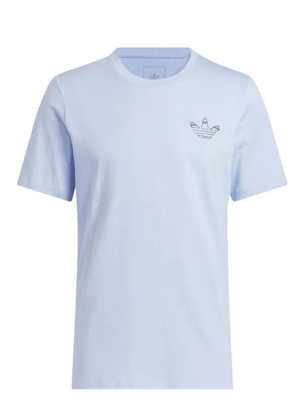 Adidas Originals Henry Jones New York City T-shirt - Blue Dawn