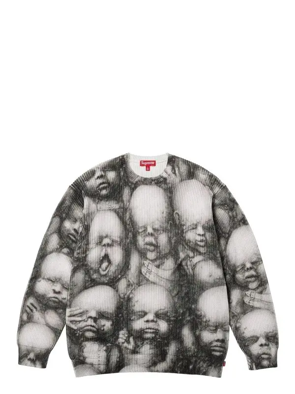 Supreme X H.r. Giger Sweater - Black