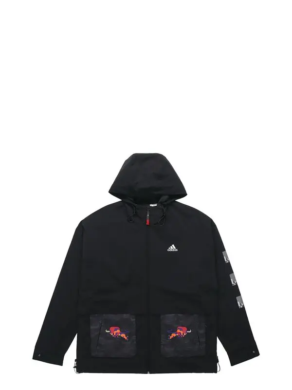 Adidas Cny Hooded Track Jacket - Black