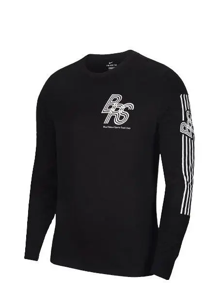 Nike Dri-fit Long Sleeve Athletic Shirt - Black