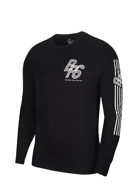 Nike Dri-fit Long Sleeve Athletic Shirt - Black