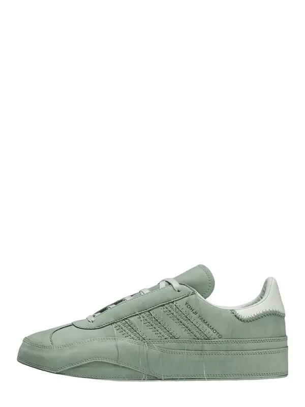 Adidas Y-3 Gazelle Sneakers - Silver/green